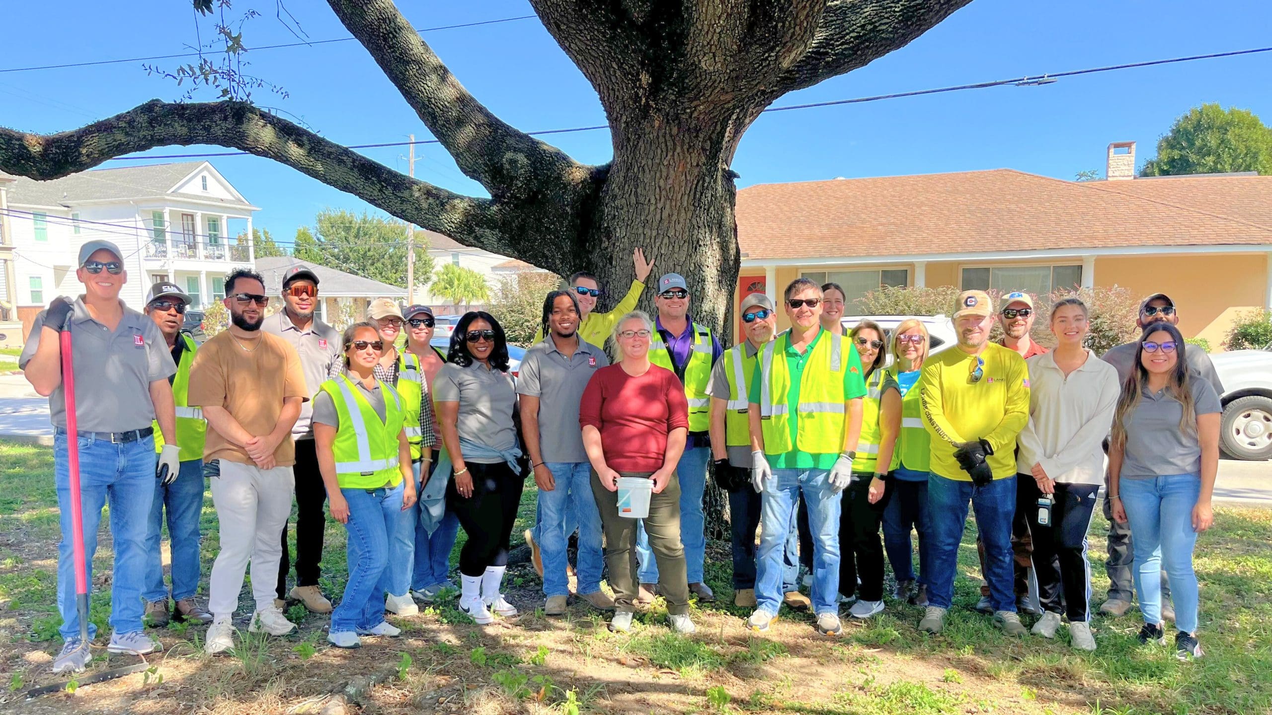 NOLA Tree Project Volunteering - Landis Construction